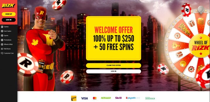Rizk Casino Review Bonuses Promotions Games